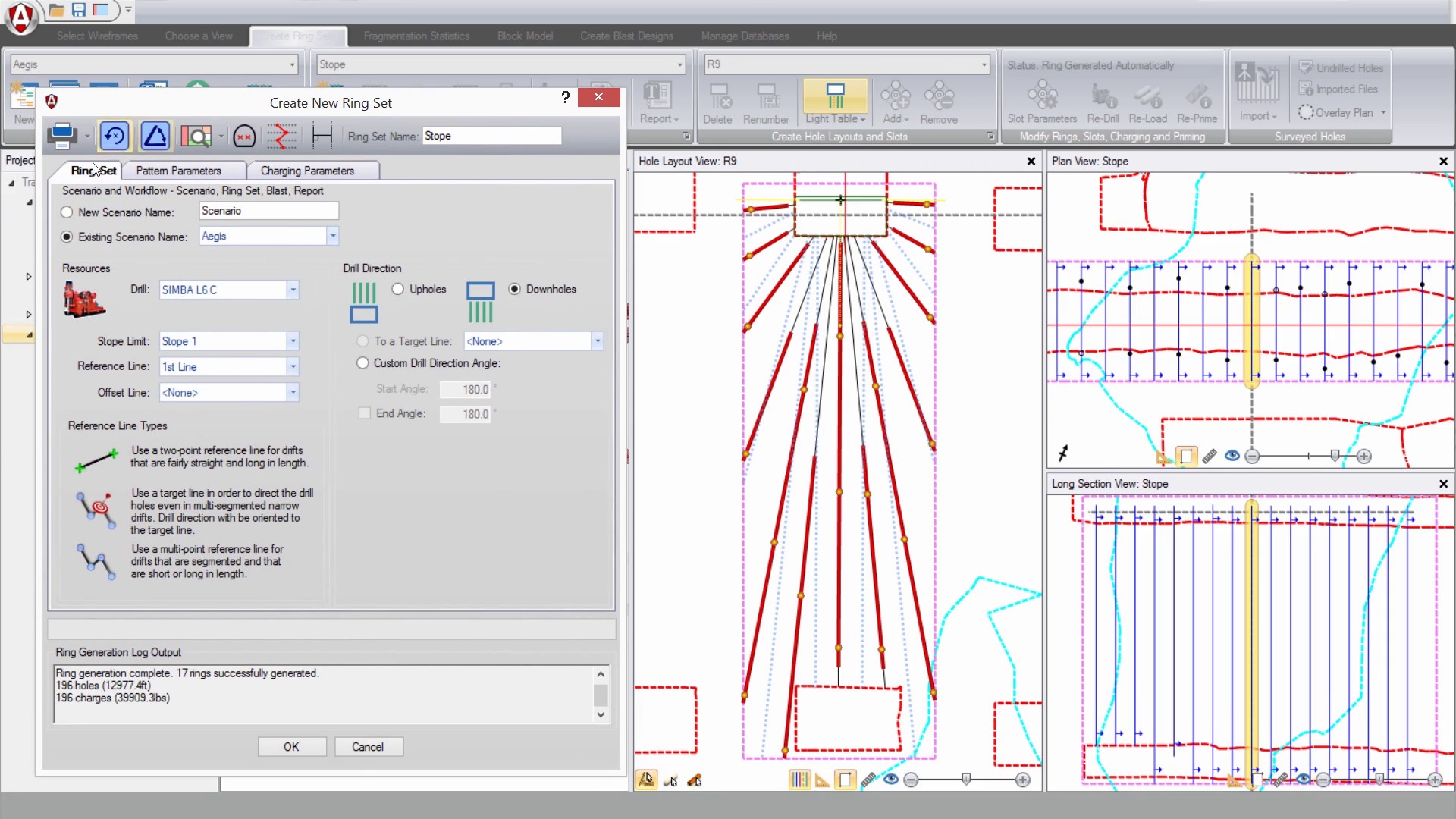 Maptek - Aegis underground drill & blast software