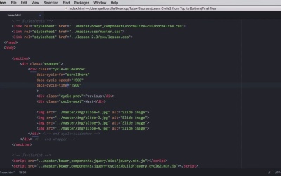 Learn Cycle2 for jQuery From Top to Bottom - Slideshow Effects and Options