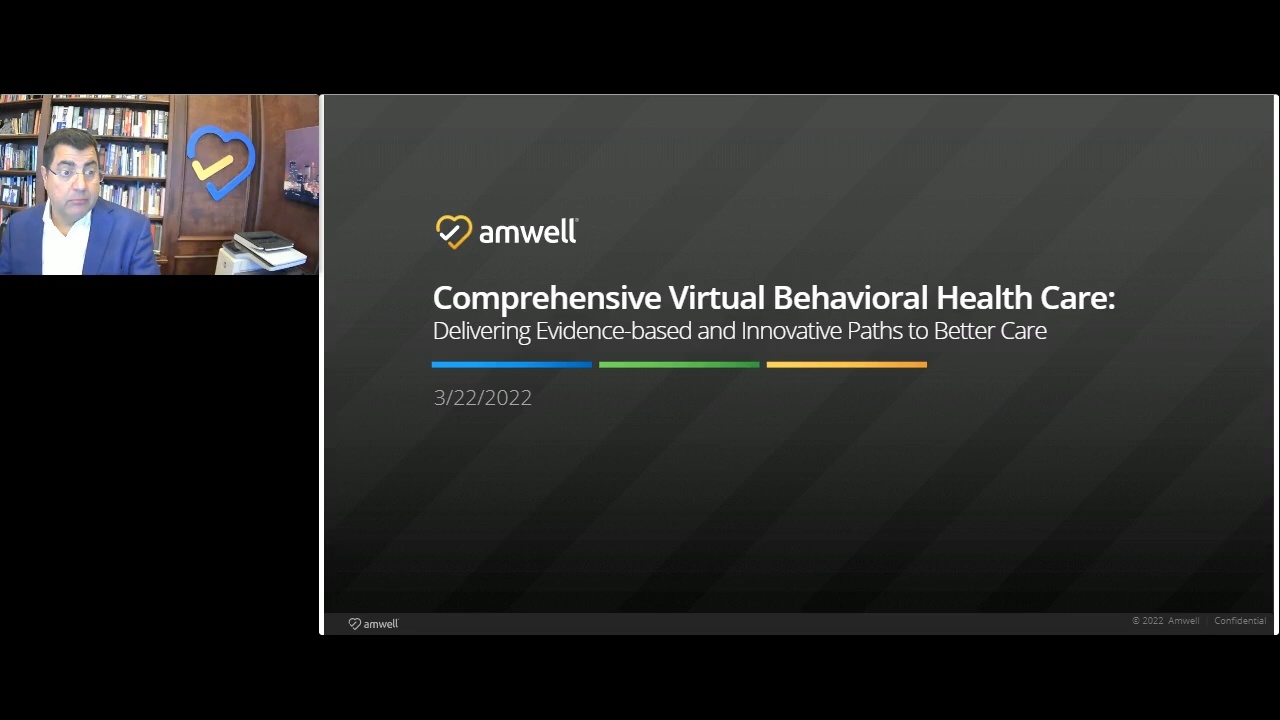 Delivering Evidence-based and Innovative Paths to Better Behavioral Health Care | Amwell Resources