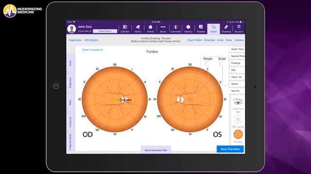 The Ophthalmology EHR System for Retina Specialists