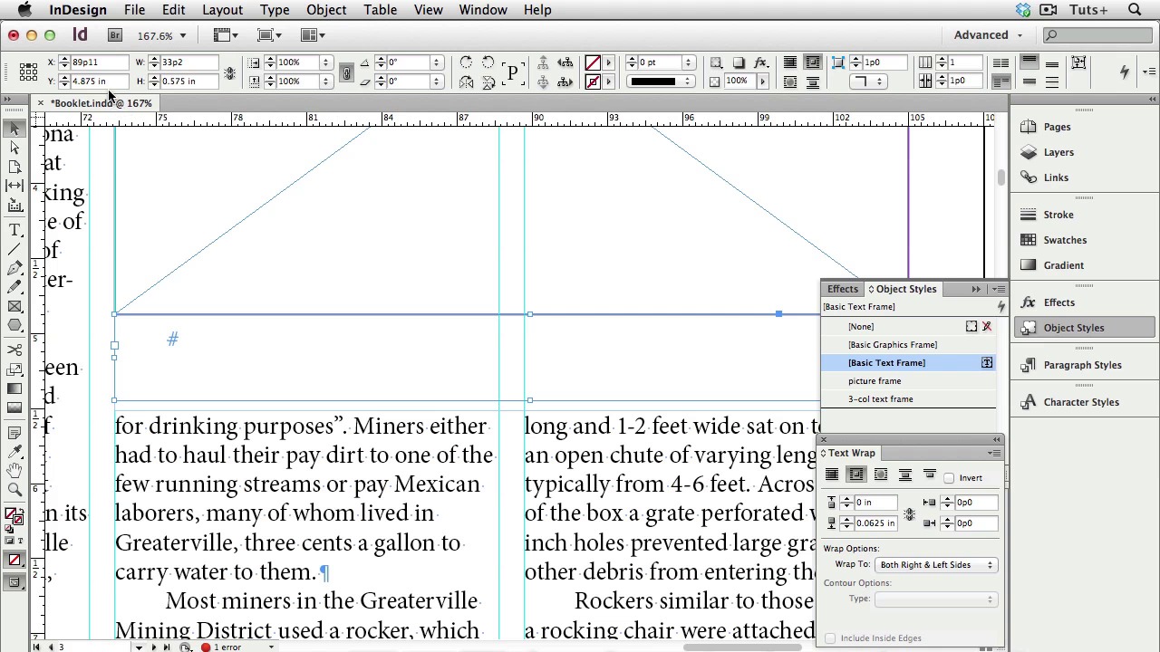 InDesign Fundamentals - Layout IV - Object Styles
