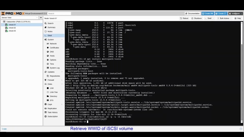 Part 2: Multipath and LVM configuration | Videos | Dell Technologies ...