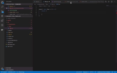 Build a React Website With a Bootstrap Template - Structure and Components