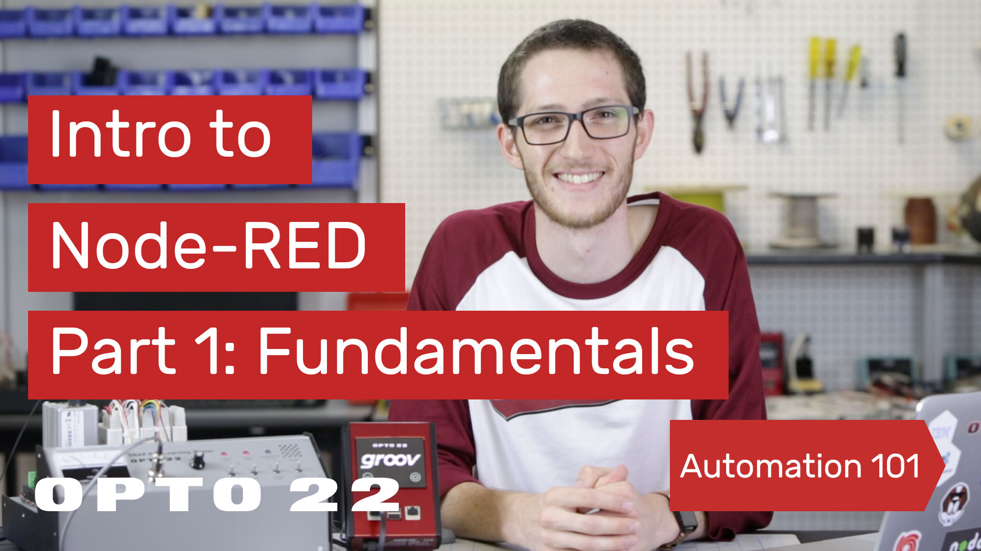 Opto 22 - Playlist: Node-RED Workshops