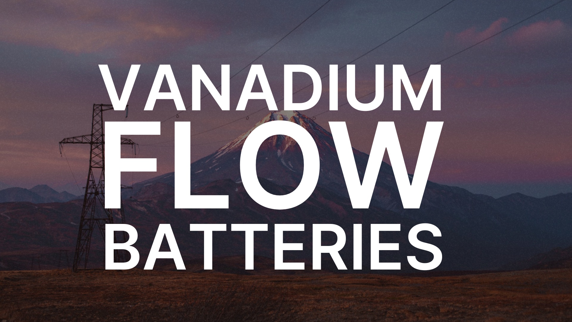 Vanadium flow batteries with Matt Harper (CCO @ Invinity Energy Systems ...
