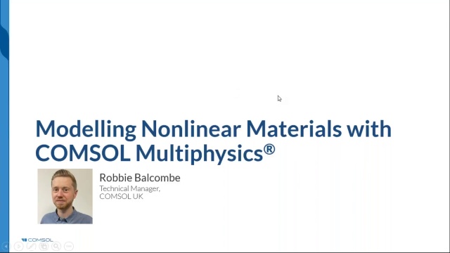 Modeling Overview: Nonlinear Materials