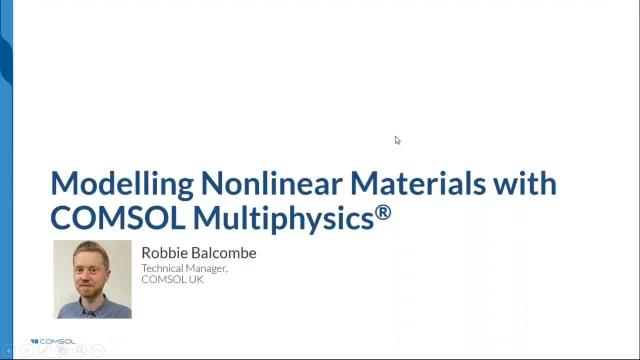 Modeling Overview: Nonlinear Materials