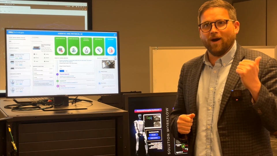 DTW 2025: AI Agent meets Physical AI with the PowerEdge XE7745 and AMD ...