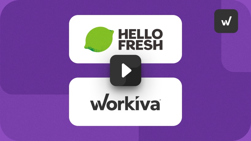 Workiva | Software for Sustainability, GRC & Financial Reporting