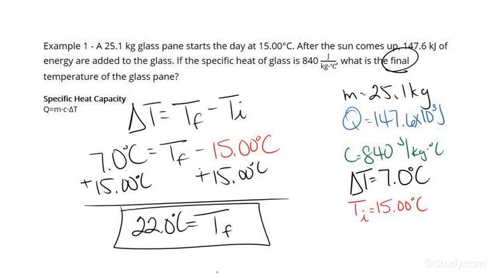 How to Calculate Final Temperature of an Object after Heat Added ...