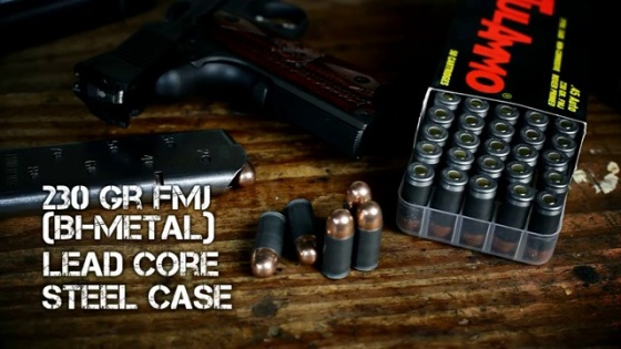 45 ACP Ammo For Sale - 230 gr FMJ - 45 Auto Ammunition In Stock by Tula ...