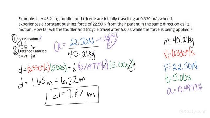Predicting the Trajectory of a Moving Object that Experiences a Constant Force in the Same ...