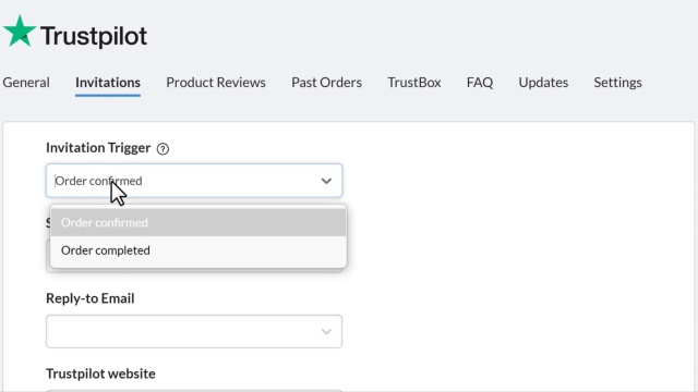 Trustpilot's BigCommerce integration