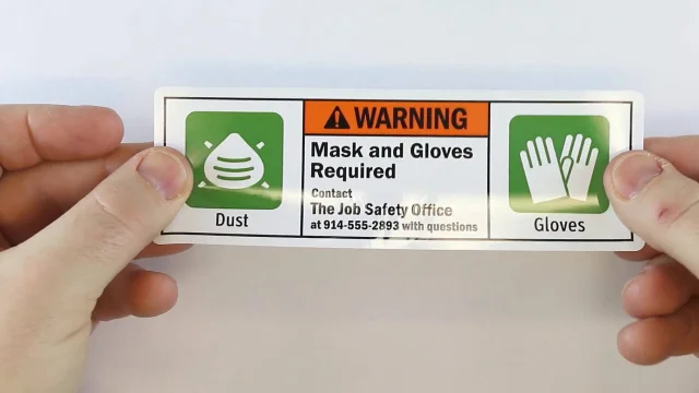 Custom Warning Labels | OSHA & ANSI Compliant Labels