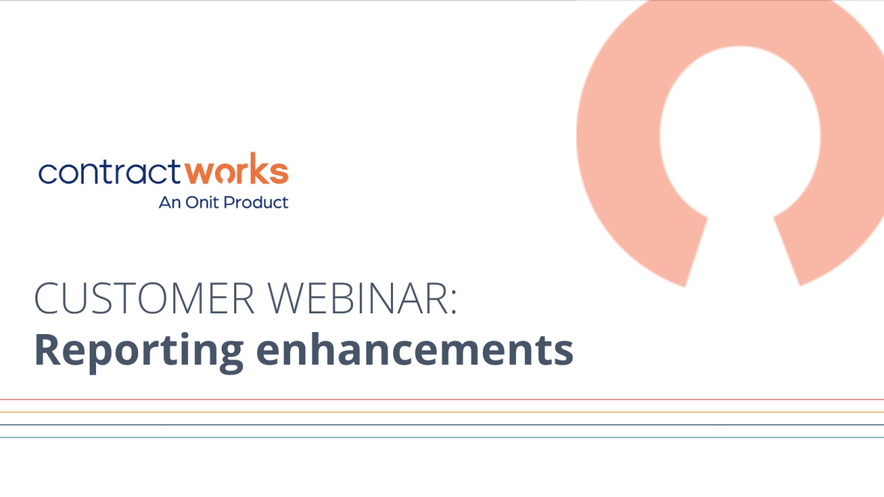 Reporting Enhancements