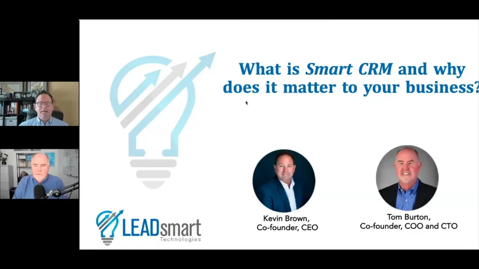 On-Demand Webinar: What is Smart CRM? | LeadSmart Technologies