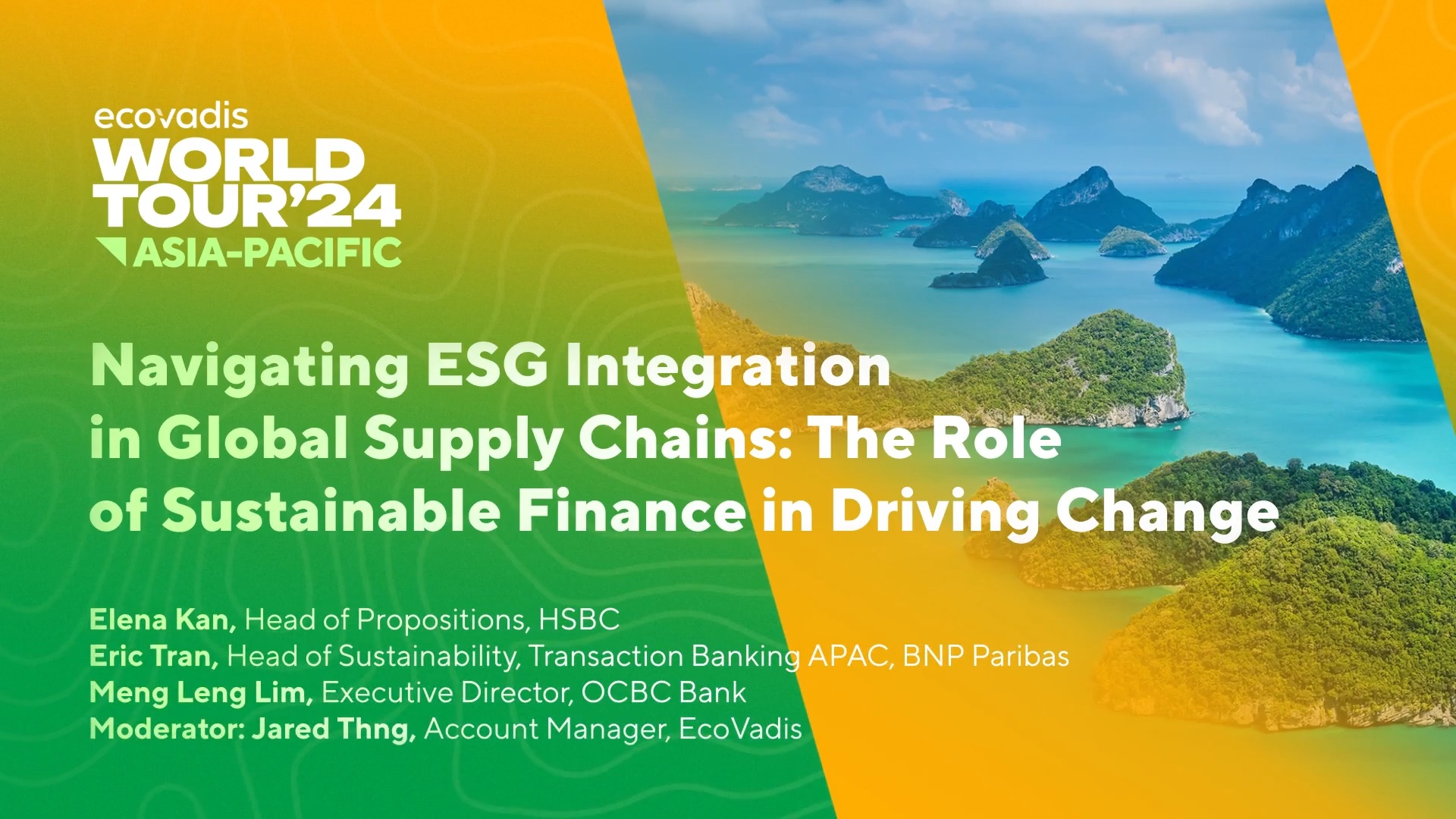 Navigating ESG Integration in Global Supply Chains: The Role of ...