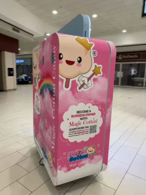Magic Cotton Candy Vending Machine - Miami, Florida Cotton Candy ...