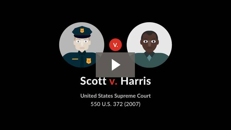 Scott v. Harris - Case Brief - Quimbee
