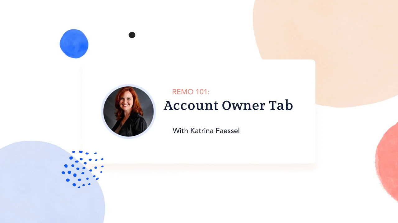 Account Owner Tab – Remo Academy