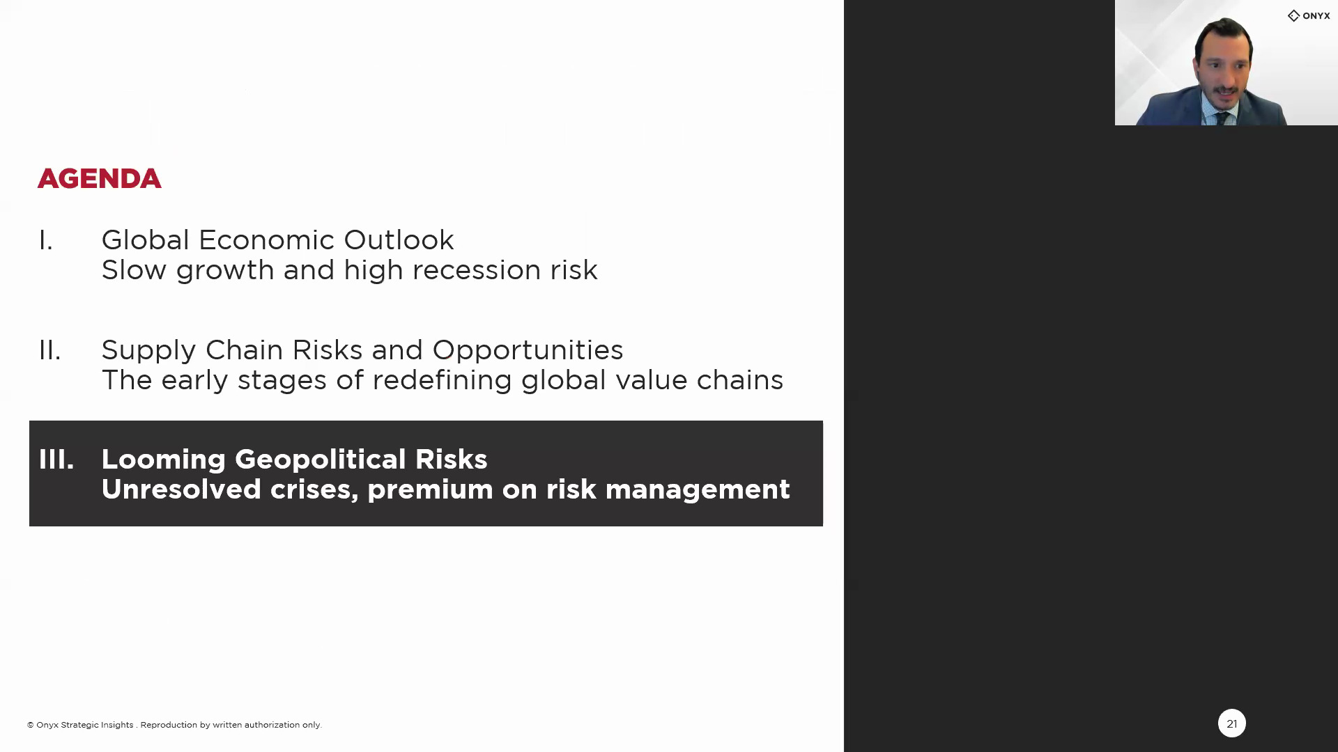 Onyx Strategic Insight's Latest Webinars