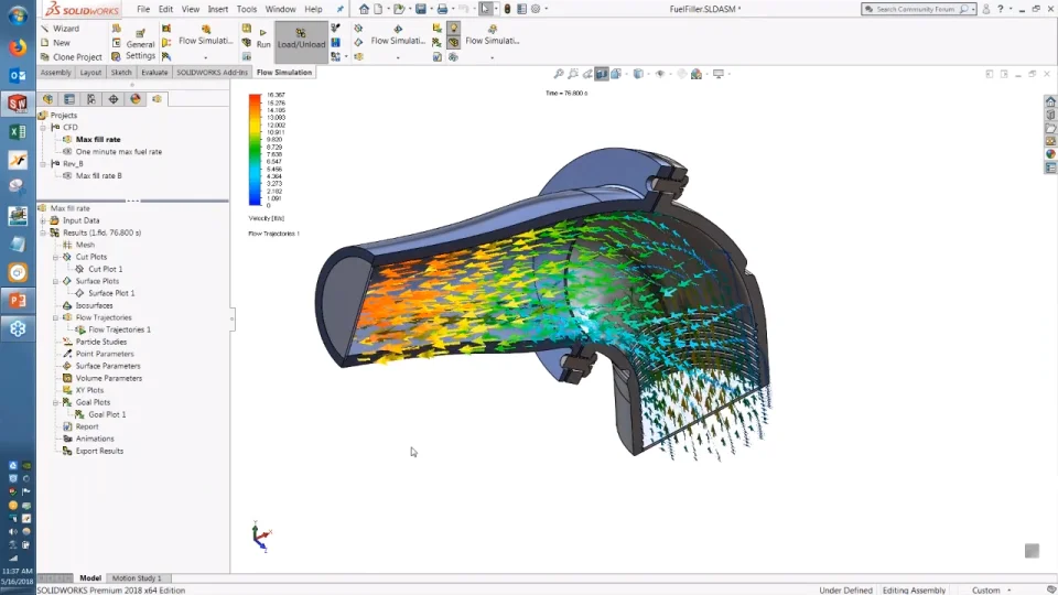 Simulate Liquid And Gas Flow With Ease With Solidworks Flow Simulation