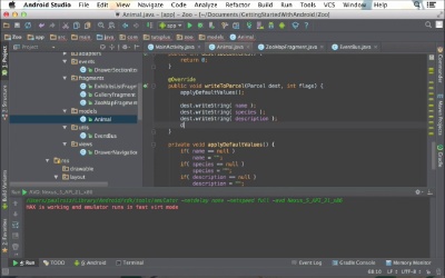 Getting Started With Android - Creating Model Objects