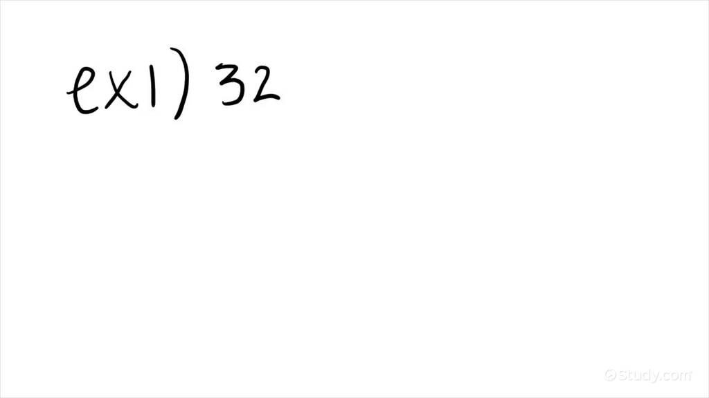 Factoring 2- & 3-Digit Numbers | Algebra | Study.com