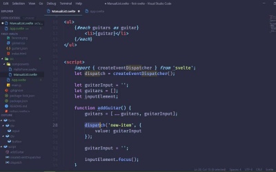 Faster Web Apps With the Svelte Framework - Creating and Dispatching Custom Events