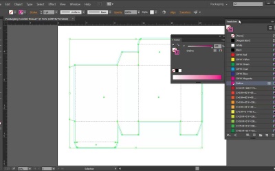 Design Print-Ready Product Packaging - Apply Design to the Die-Line