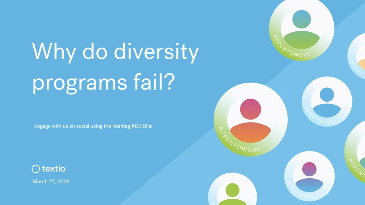 Why do diversity programs fail?