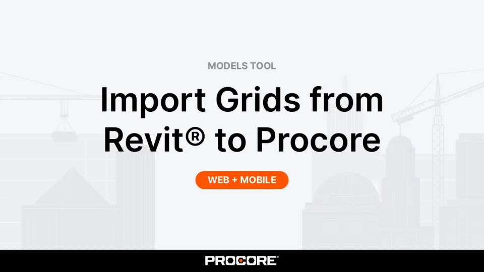 Models - Videos (Android) - Procore