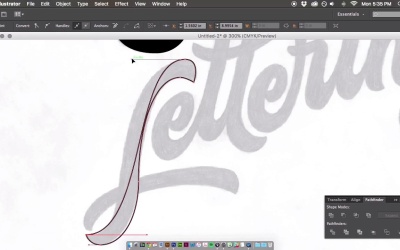 Mastering Script Lettering - Vector Techniques