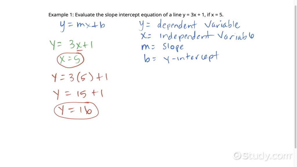 Evaluating an Algebraic Formula | Algebra | Study.com
