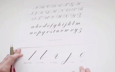 Mastering Script Lettering - Breaking Things Down
