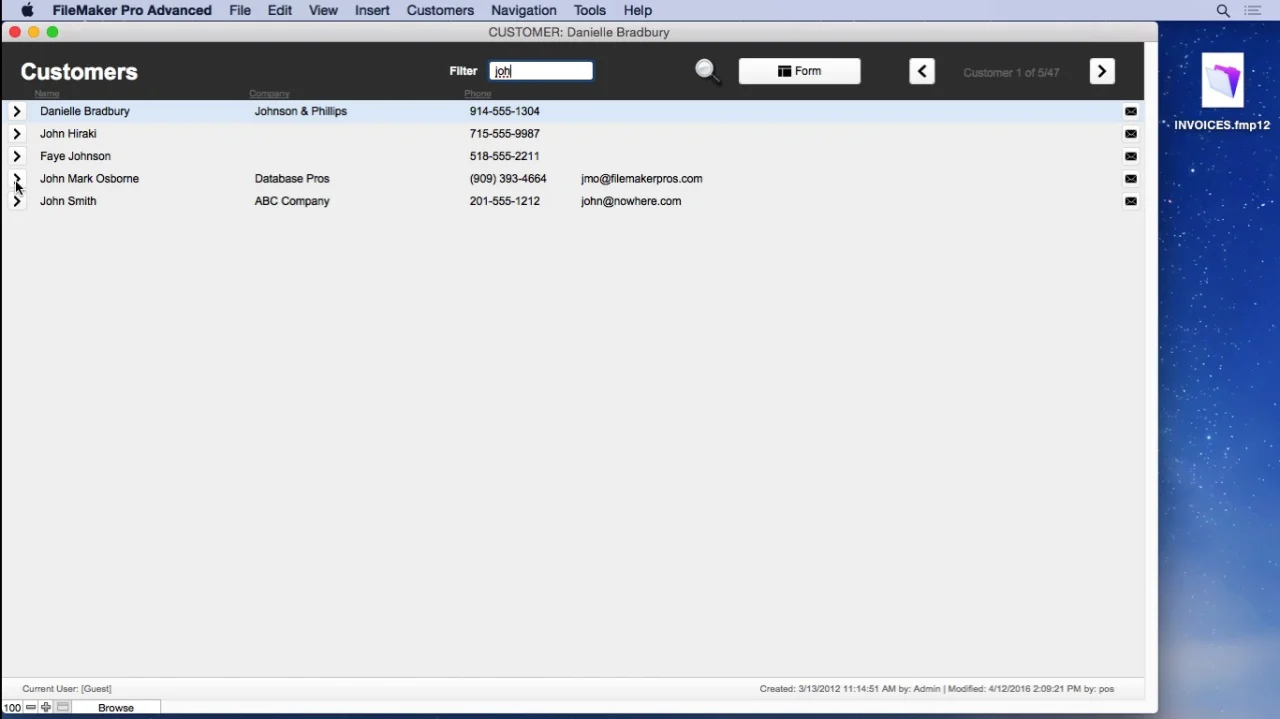 Logo Filemaker Pro 13
