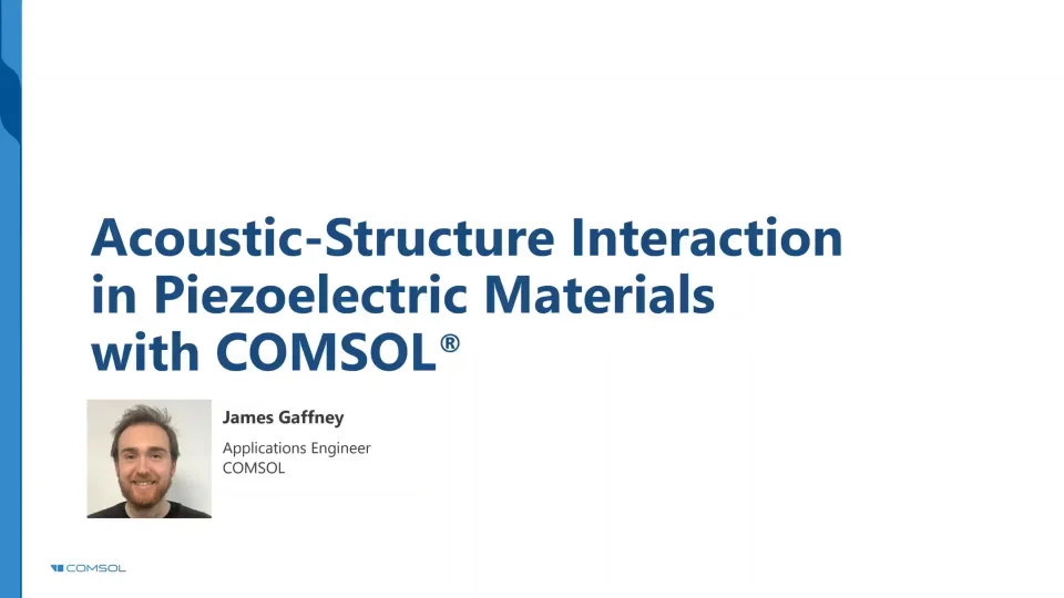 Modeling Acoustic Structure Interaction In Piezoelectric Materials