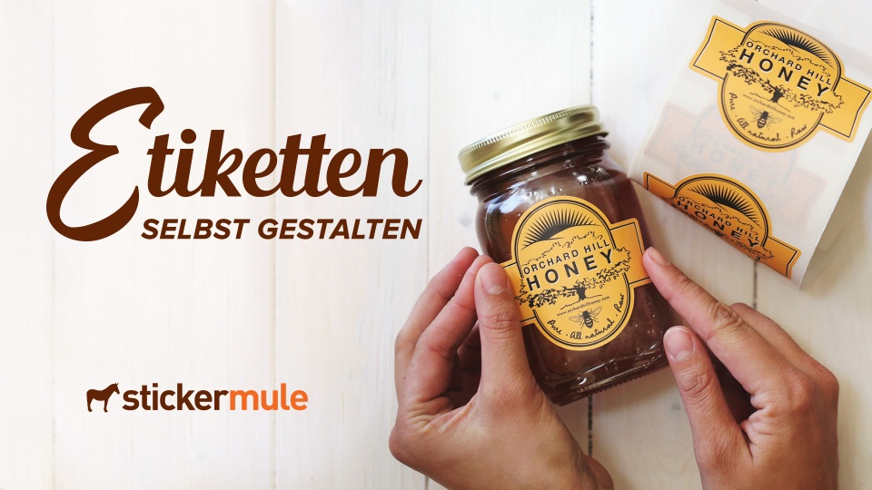 Etiketten selbst gestalten – schneller kostenloser Versand | Sticker ...