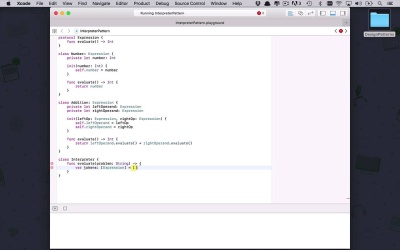 Swift Design Patterns - Interpreter