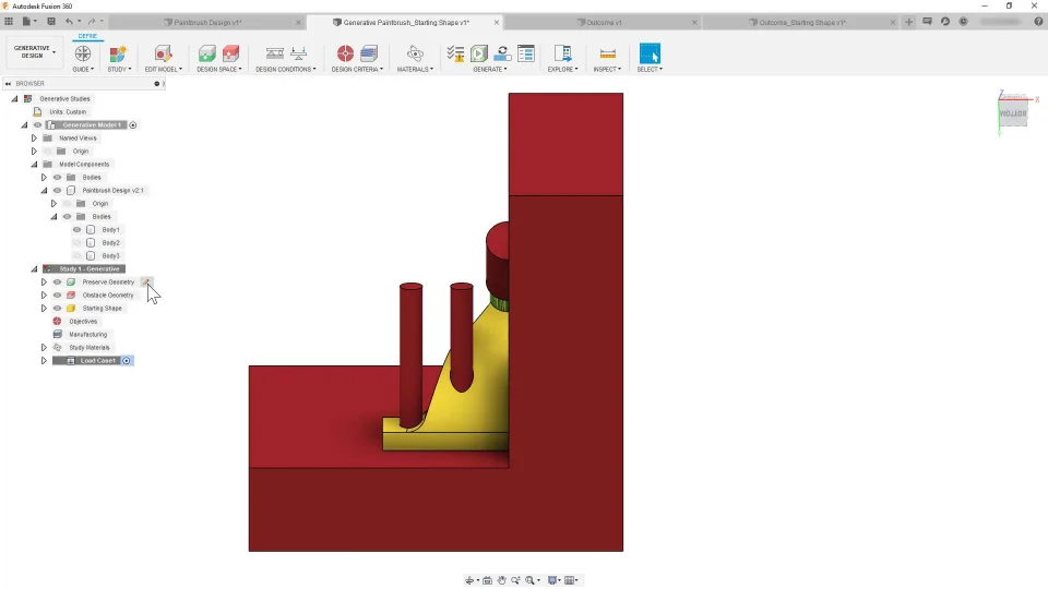 Fusion 360 Help | Defining a design space (3 of 5) | Understanding ...