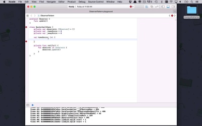 Swift Design Patterns - Observer