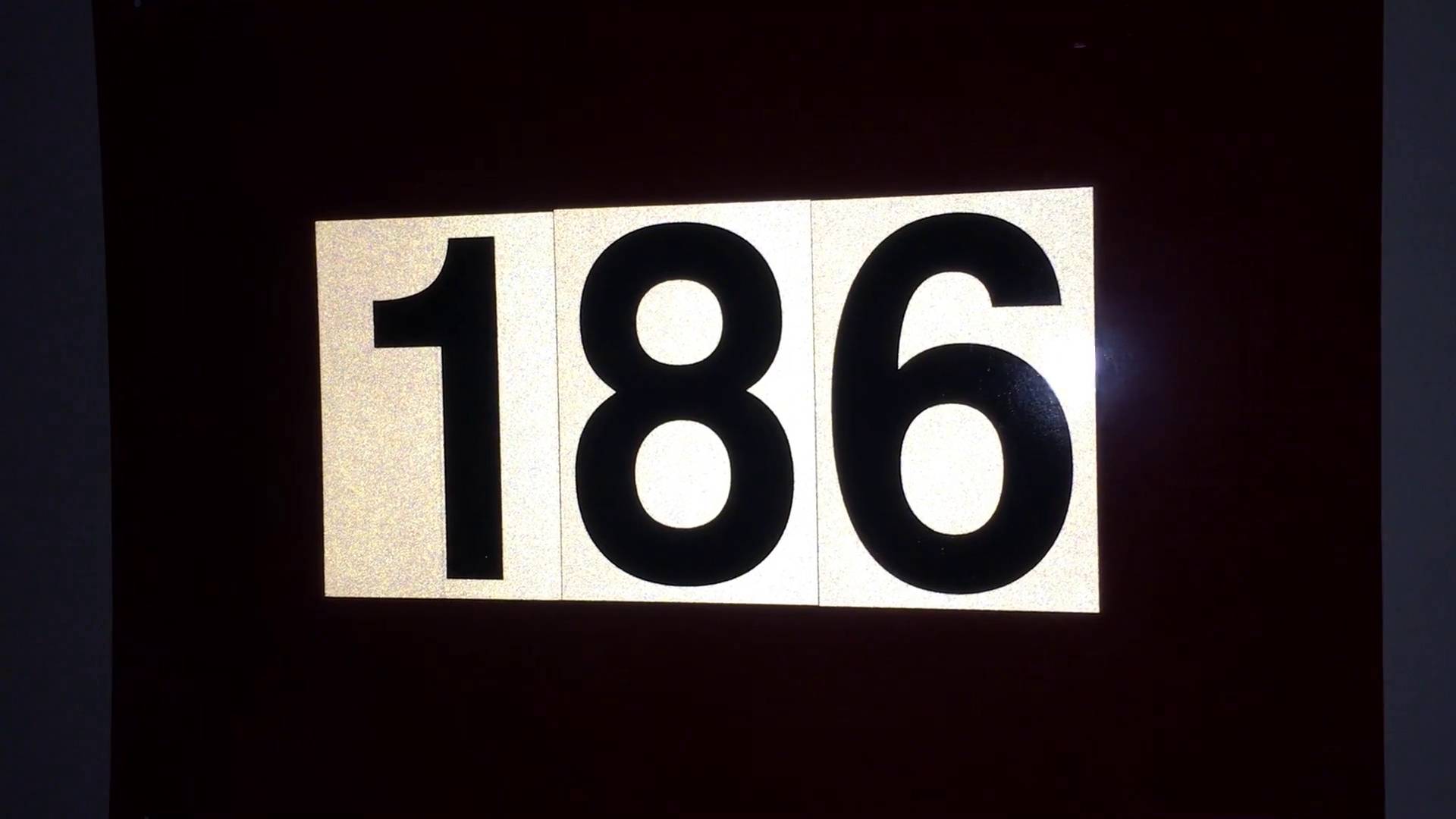 Reflective Numbers and Letters | SmartSign