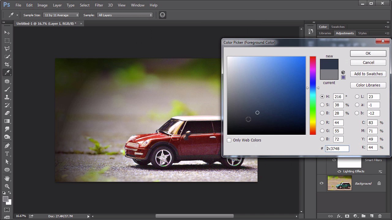 Mastering Light & Shadow in Adobe Photoshop - Shadow Focal Point