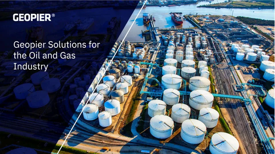 Geopier Solutions for the Oil and Gas Industry Webinar