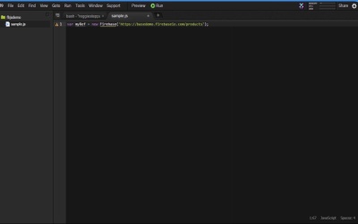 Use Firebase as the Back-End - Firebase Data