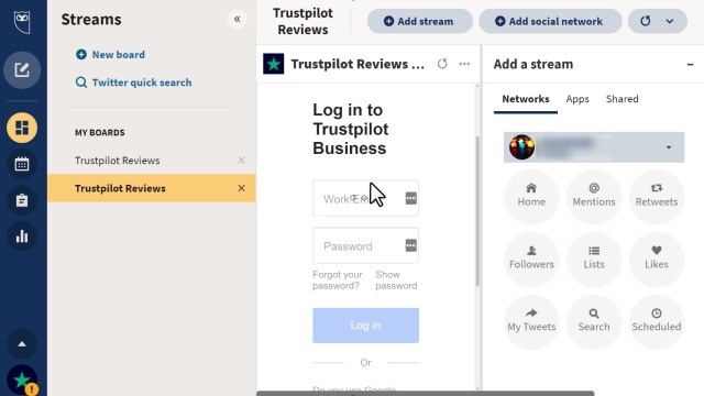Trustpilot’s Hootsuite integration