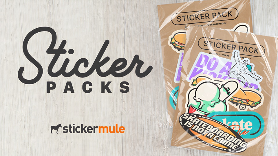 Sticker packs | Sticker Mule