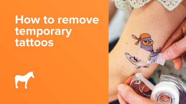 How to easily remove temporary tattoos - Bronctattooaus.com