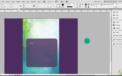 Advanced Print Design - Backgrounds