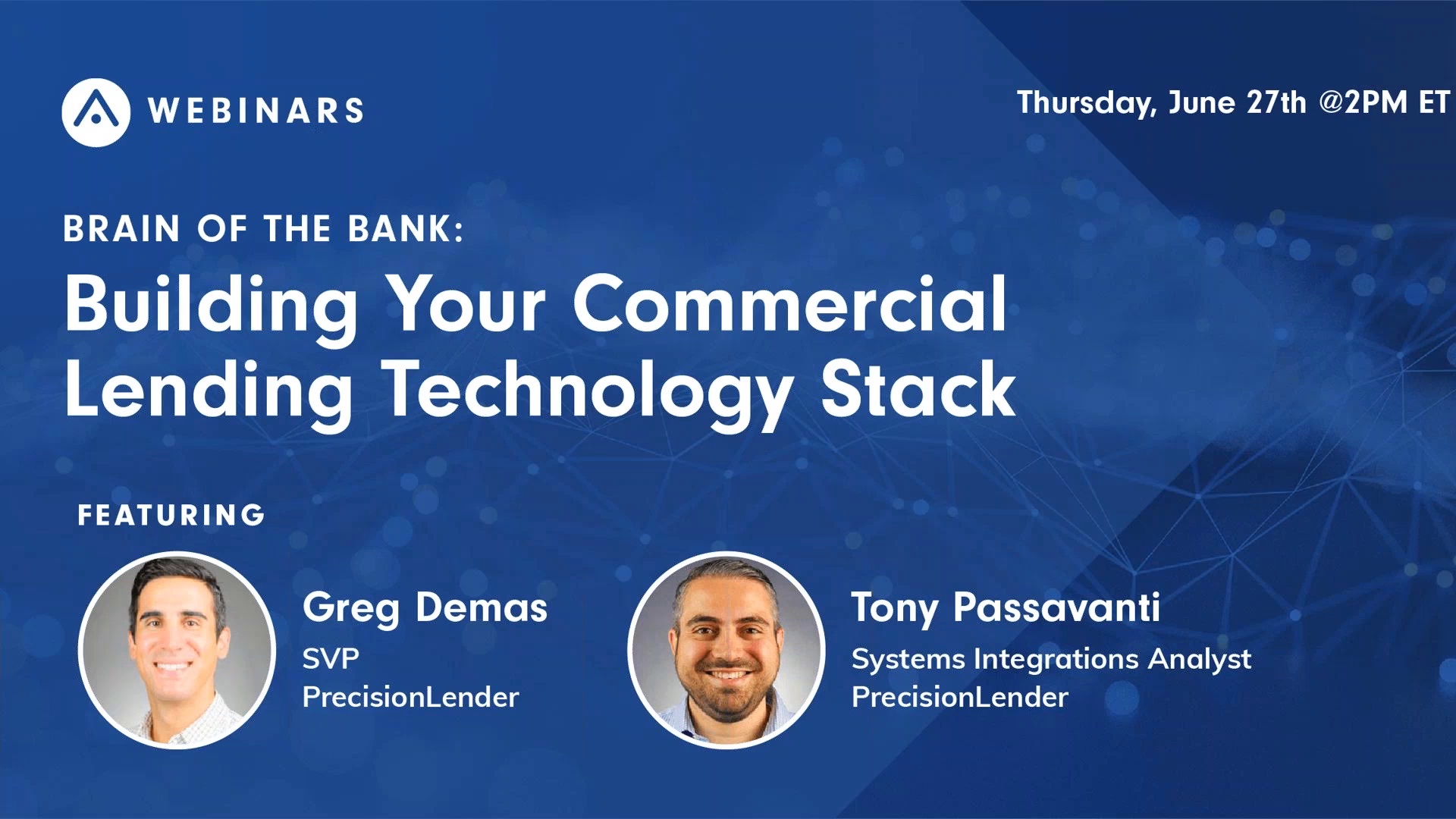 [Webinar] Brain of the Bank: Building Your Commercial Lending ...